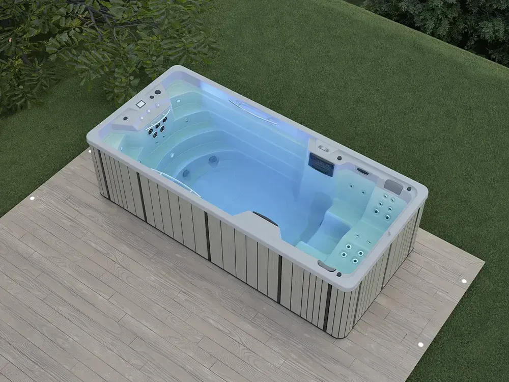 Spas de nage rigides : le bien-être à la maison - Aquavia Spa