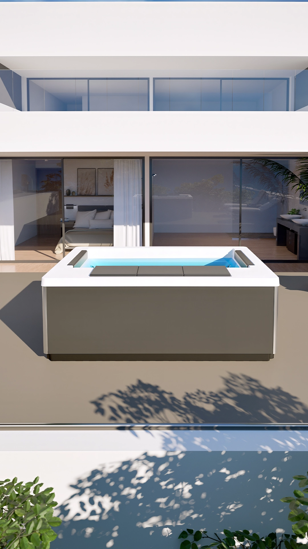 Indoor Jacuzzi Designs Spa Suite , 2 And 4 Seater Jacuzzi Ideal For